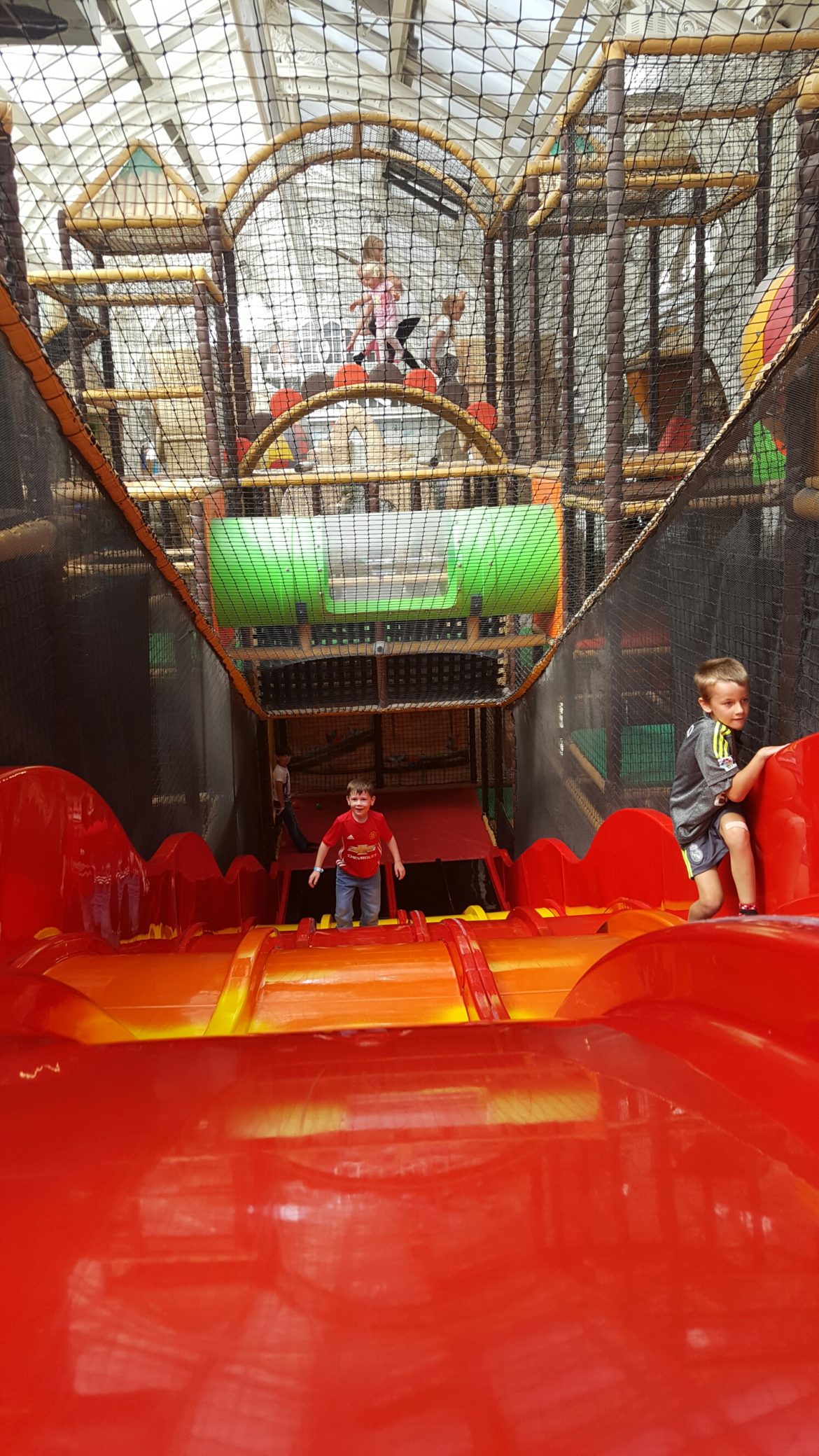 Celebrating at Blackpool Tower Jungle Jim’s